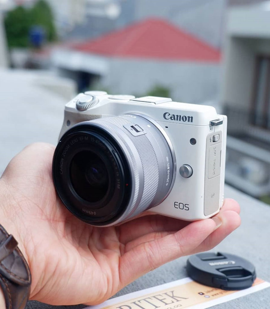 Canon EOS M3 KIT - White Pearl - Griya Teknologi - GRITEK Indonesia