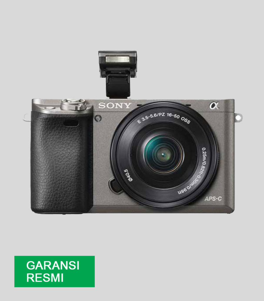 Sony A6000 KIT - Gray New - Griya Teknologi - GRITEK Indonesia