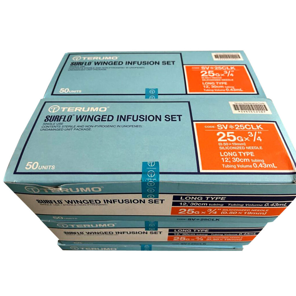 Terumo Wing Needle / Surflo Winged Infusion Set / IV Catheter - Griya ...